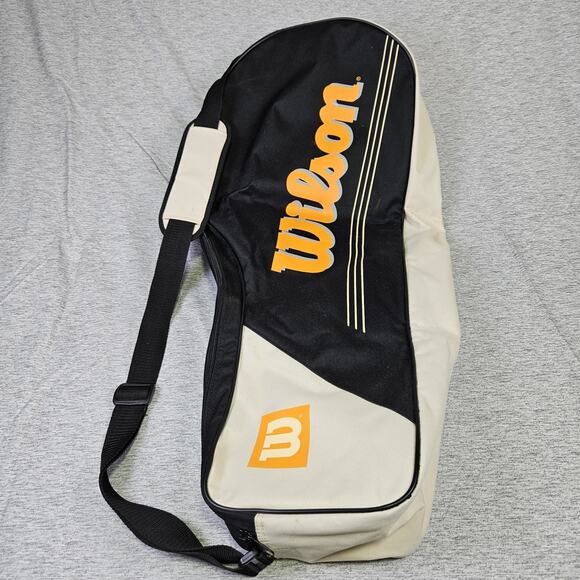 Wilson | Bags | Vtg Wilson Tennis Racket Carry Bag Storage Shoulder ...